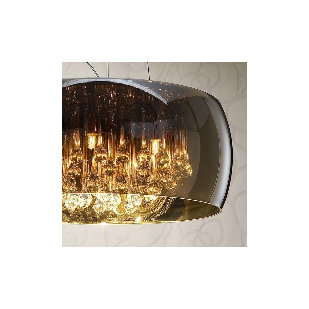Lámpara de techo Led Argos (50cm. 36 W). Schuller. Lamparas.es
