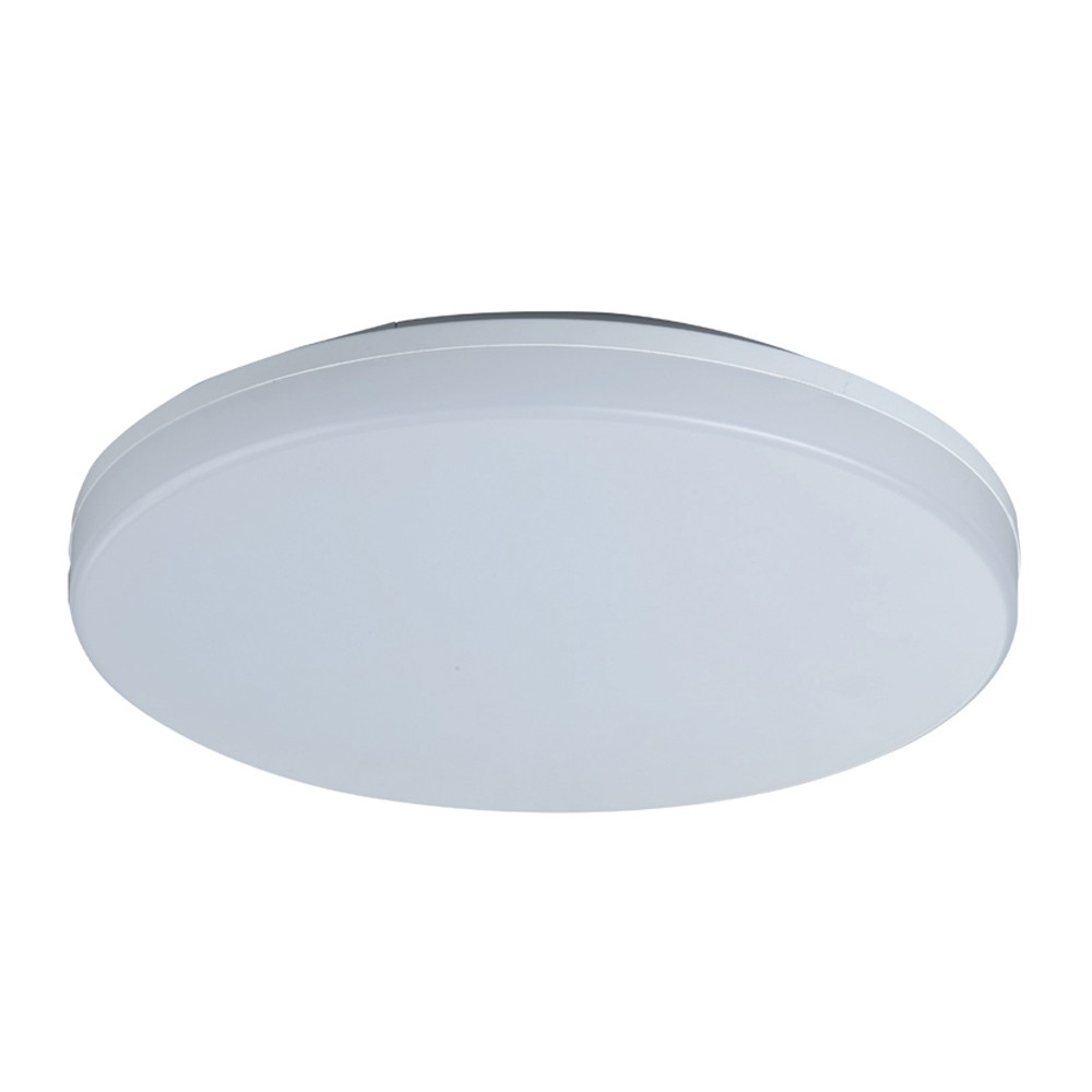 Plafón LED exterior Dalia Redondo (18W) - CristalRecord - Lamparas.es