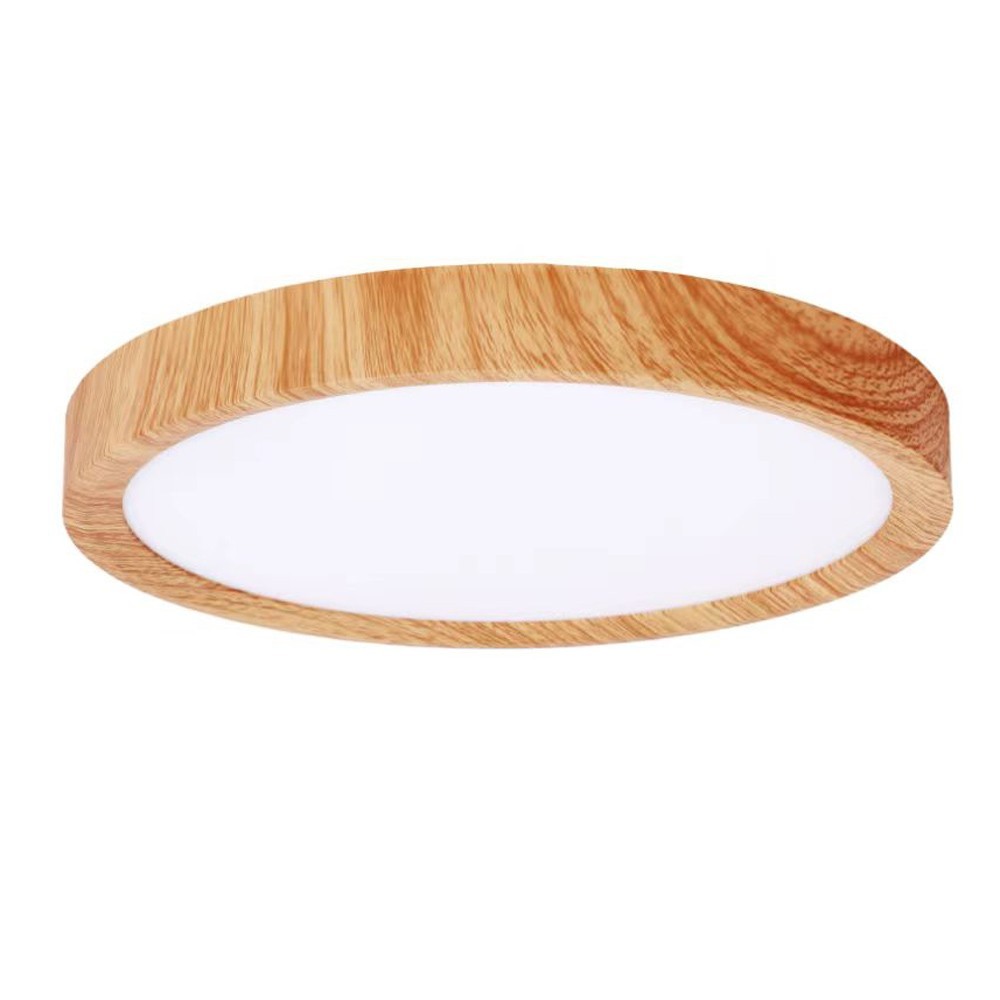 Plafón LED Gein Madera CCT 3-Step Dim (18W) - Wonderlamp - Lamparas.es