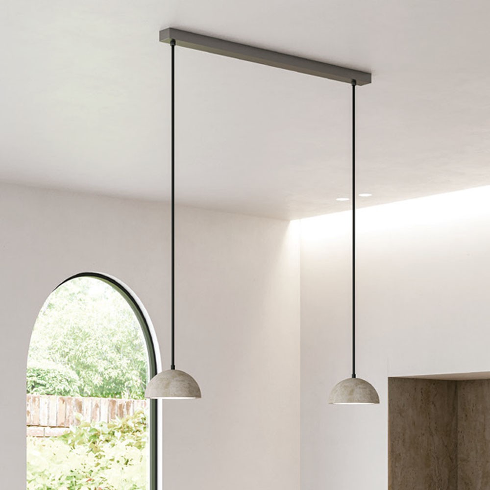 Lámpara colgante LED Dussa (2x9W) - Aromas - Lamparas.es