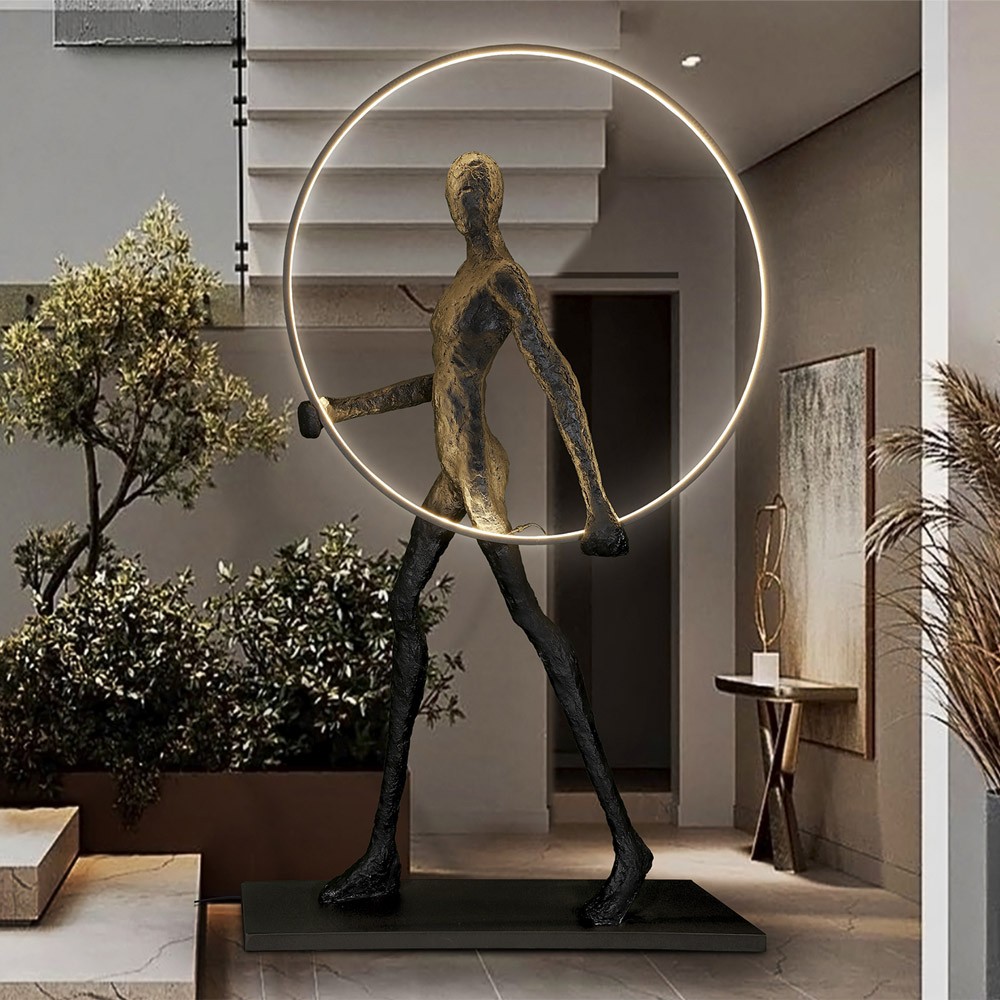 Figura decorativa con luz LED Caminante (4.60W) - Lamparas.es