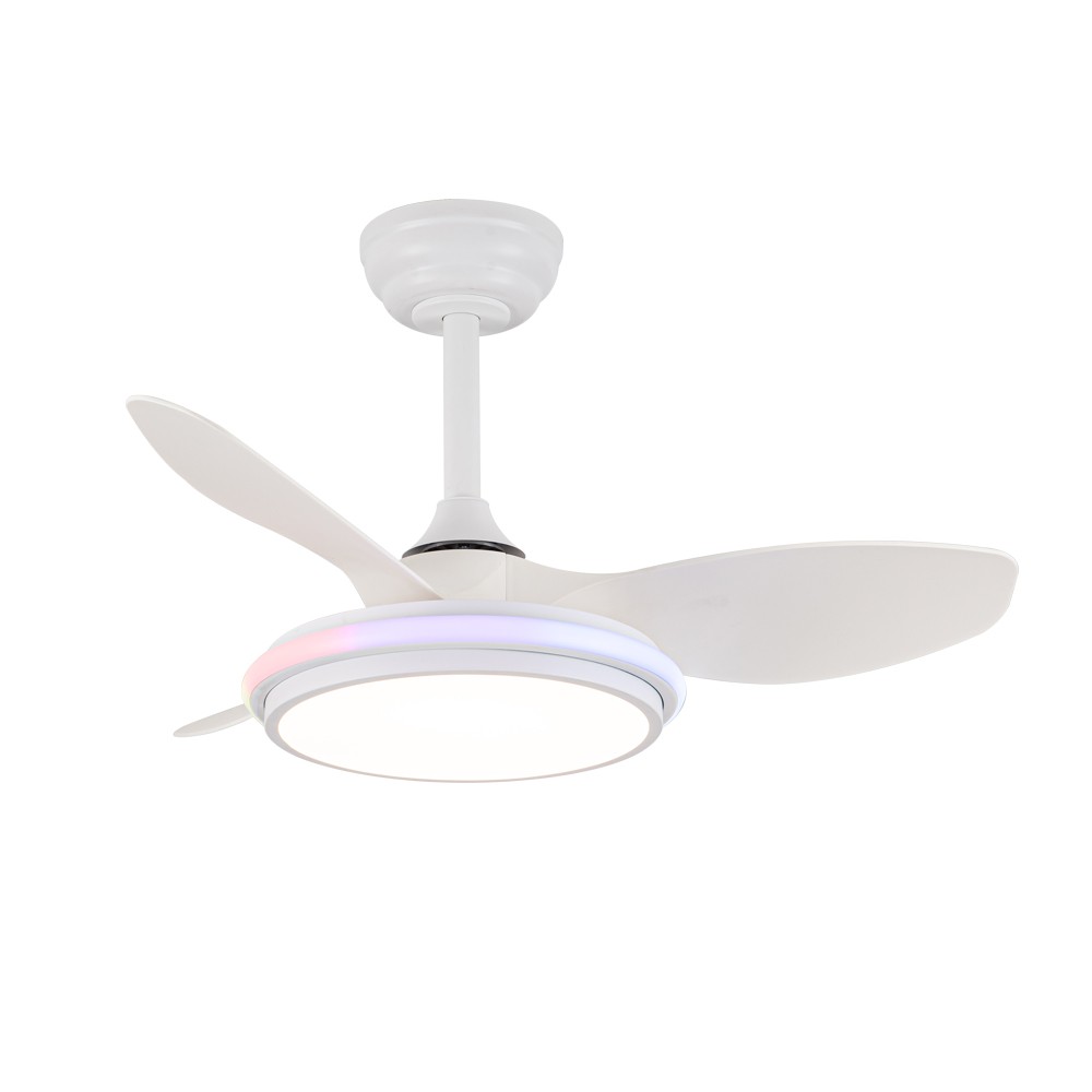 Ventilador de techo LED Stel TL Mini RGB CCT Dim (31W) - Lamparas.es