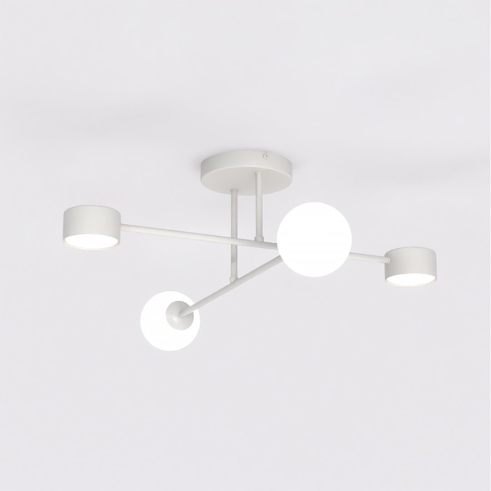 Lámpara de techo Varli gris (4 luces)