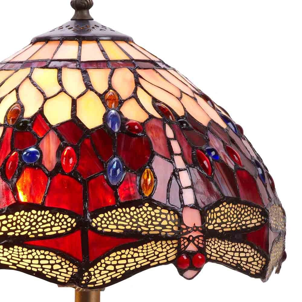 Lámpara de sobremesa Belle Rouge Tiffany II - Tiffan y Luz - Lamparas.es